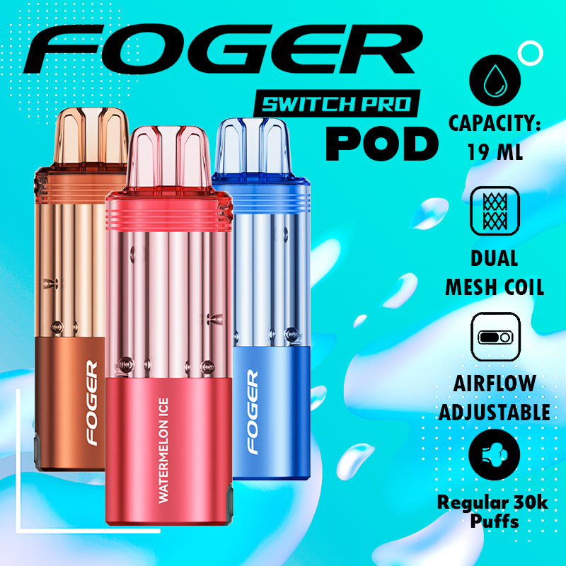FOGER Switch 30K Pro Pod Disposable Vape Wholesale – VapeCentralWholesale